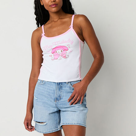 Click here for My Melody Ringer Tank Womens Round Neck Sleeveless... prices