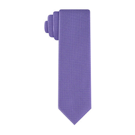 Click here for J. Ferrar Solid Tie  One Size  Purple prices