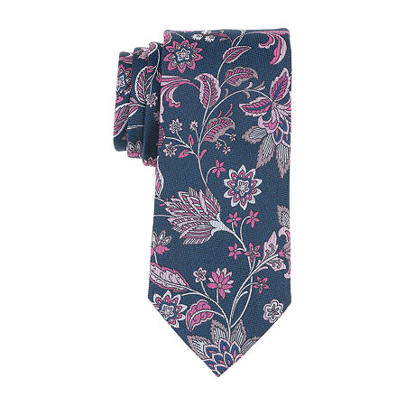 Click here for Stafford Rankin Floral Tie  One Size  Purple prices