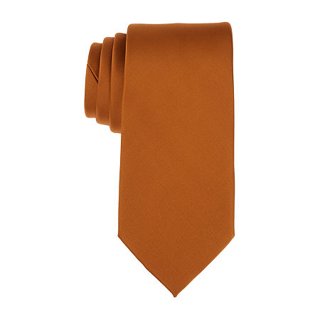 Click here for Stafford Sateen Solid Tie  One Size  Orange prices