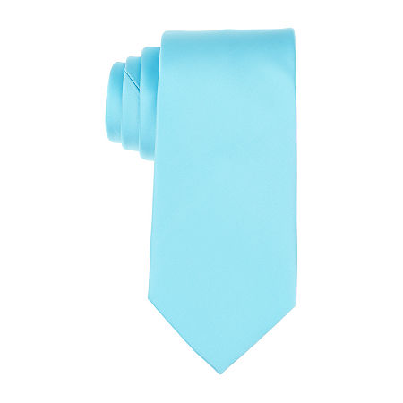 Click here for Stafford Sateen Solid Tie  One Size  Blue prices