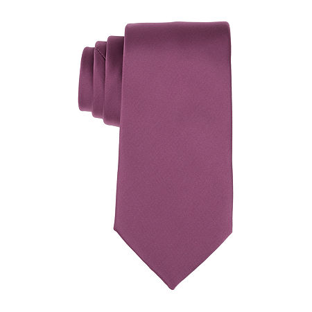 Click here for Stafford Sateen Solid Tie  One Size  Purple prices