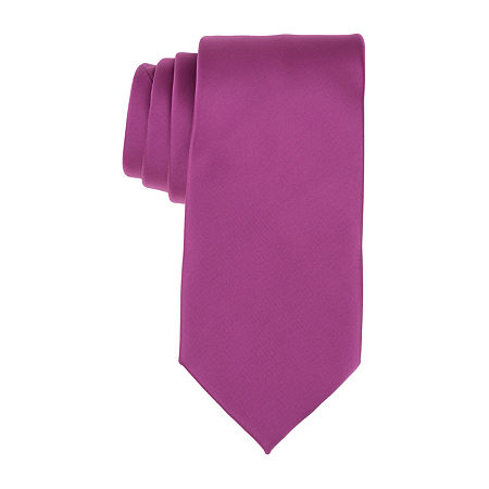 Click here for Stafford Sateen Solid Tie  One Size  Pink prices