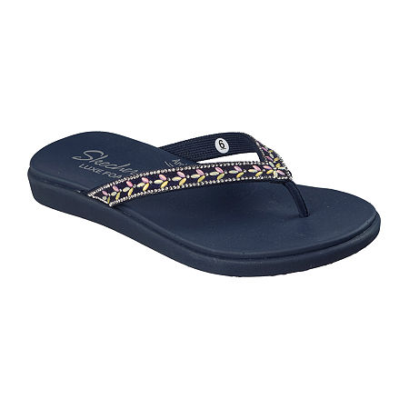 Click here for Skechers Womens Meditation Lux Flip-Flops  8 Mediu... prices
