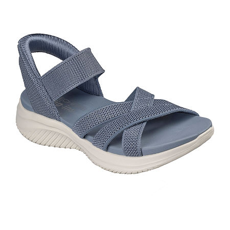 Click here for Skechers Womens Ultra Flex 3.0 Strap Sandals  6 Me... prices