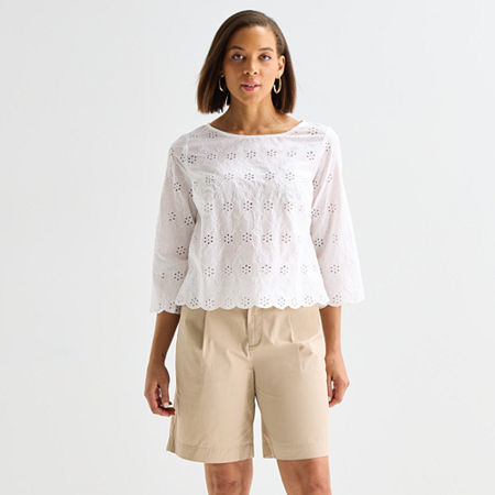 Click here for Liz Claiborne Womens Long Sleeve Blouse  Xx-large... prices