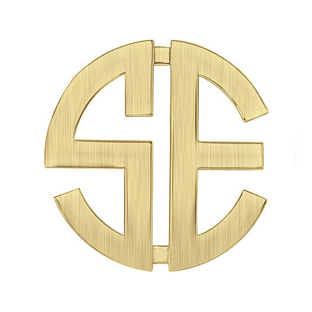Click here for Personalized 10mm Two-Initial Monogram Single Stud... prices