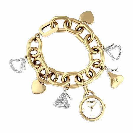 Click here for Hershey Kisses Womens Gold Tone Stainless Steel Br... prices
