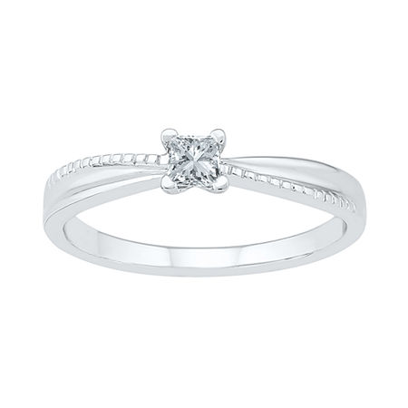 Click here for Promise My Love Womens 1/6 CT. T.W. Natural White... prices