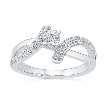 Click here for Promise My Love Womens 1/10 CT. T.W. Natural White... prices