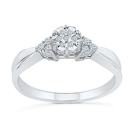 Click here for Promise My Love Womens 1/10 CT. T.W. Natural White... prices