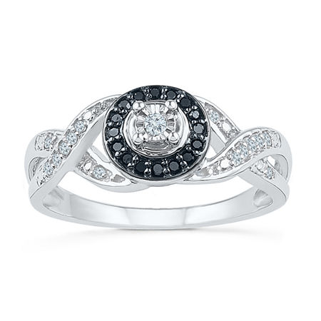 Click here for Promise My Love Womens 1/6 CT. T.W. Natural Black... prices