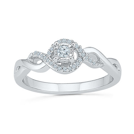 Click here for Promise My Love Womens 1/8 CT. T.W. Natural White... prices