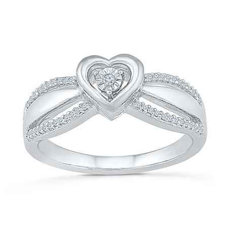 Click here for Promise My Love Womens 1/10 CT. T.W. Natural White... prices
