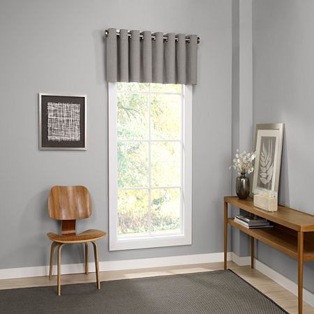 Click here for Eclipse Palisade Grommet Top Scallop Valance  One... prices