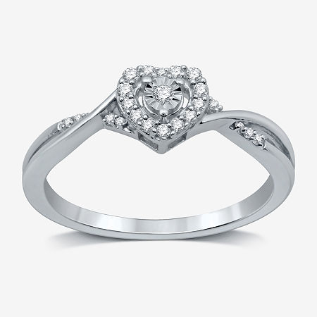 Click here for Promise My Love Womens 1/10 CT. T.W. Natural White... prices