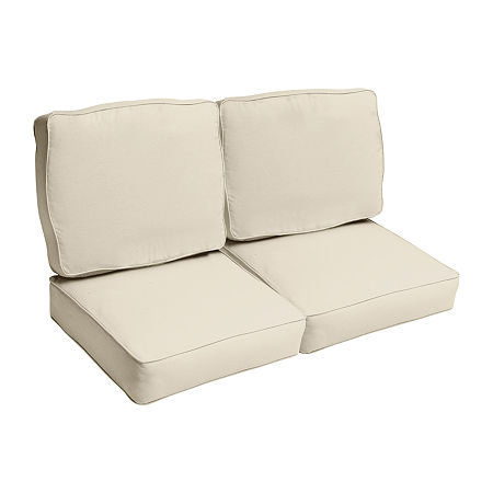 Click here for Mozaic Company Deep Seating Loveseat Cushion Set C... prices