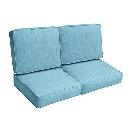 Click here for Mozaic Company Deep Seating Loveseat Cushion Set C... prices