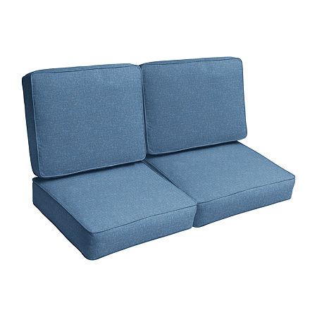 Click here for Mozaic Company Deep Seating Loveseat Cushion Set C... prices