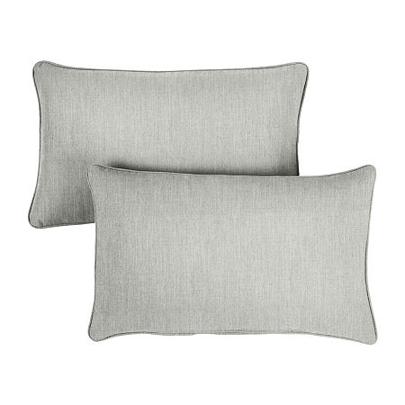 Click here for Mozaic Company Sunbrella Canvas Lumbar Pillow Cord... prices