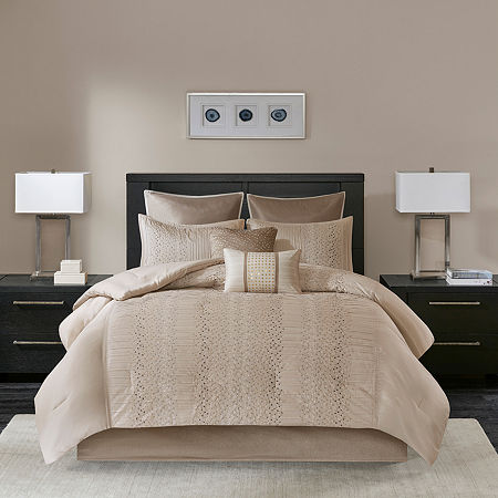 Click here for Madison Park Camelia 8-Pc. Comforter Set  Californ... prices