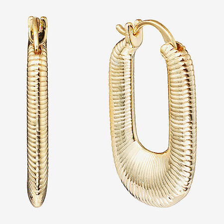 Click here for Silver Reflections Textured Womens 14K Gold Over B... prices
