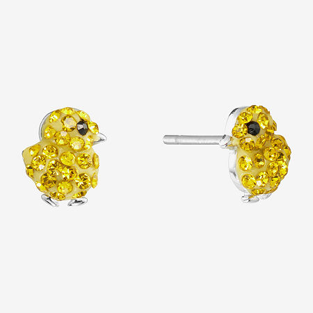 Click here for Silver Treasures Chicken Yellow Crystal Sterling S... prices