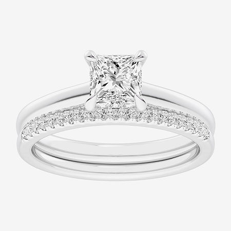 Click here for (G / Vs2-Si1) Womens 1 1/4 CT. T.W. Lab Grown Whit... prices
