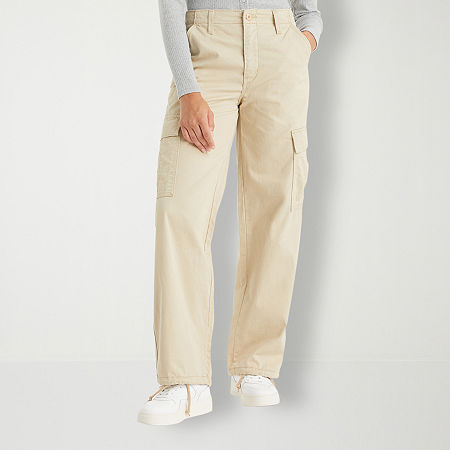 Click here for Levis Womens Mid Rise 94 Baggy Jeans  27  Beige prices