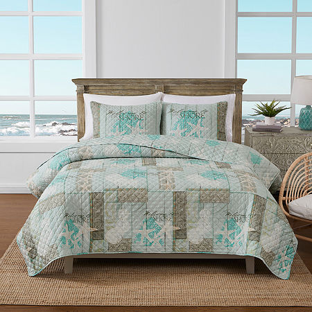 Click here for Avanti Beachcomber Reversible Quilt Set prices