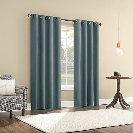 Click here for Sun Zero Atmosphere Grommet Top 100 Blackout Singl... prices