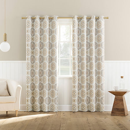 Click here for Sun Zero Atmosphere Melrose Grommet Top 100 Blacko... prices