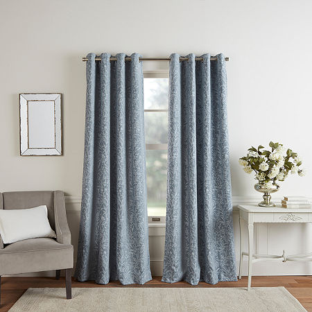 Click here for Martha Stewart Acadia Grommet Top Blackout Single... prices
