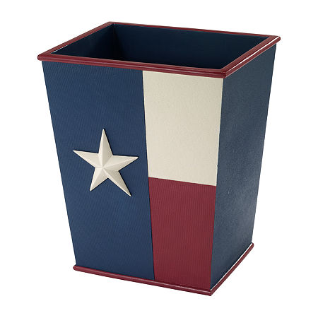 Avanti Texas Flag Wastebasket