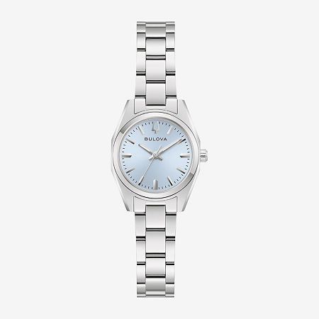 Click here for Bulova Womens Classic Surveyor Silver-Tone Bracele... prices