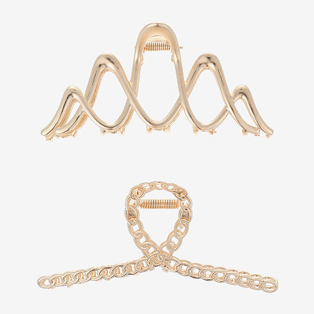 Click here for Bijoux Bar 2-pc. Hair Clip  One Size  Yellow prices