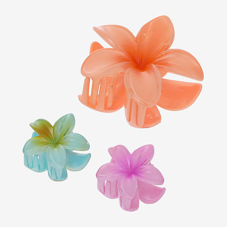 Click here for Arizona Hibiscus Flower 3-pc. Hair Clip  One Size... prices