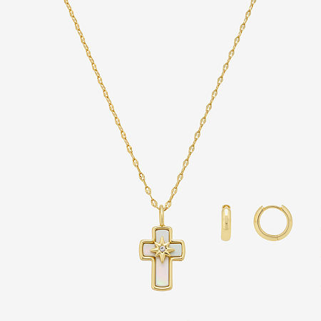 Click here for Footnotes Faith Womens Cubic Zirconia 14K Gold Ove... prices