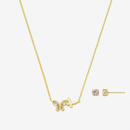 Click here for Footnotes Sister Womens Cubic Zirconia 14K Gold Ov... prices