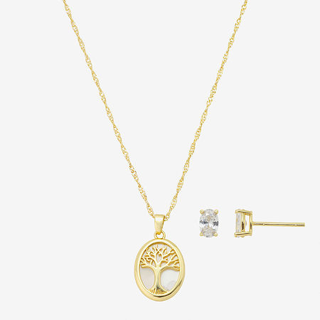 Click here for Footnotes Family Tree Womens Cubic Zirconia 14K Go... prices