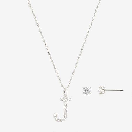 Click here for Sparkle Allure Initial Womens Cubic Zirconia Pure... prices