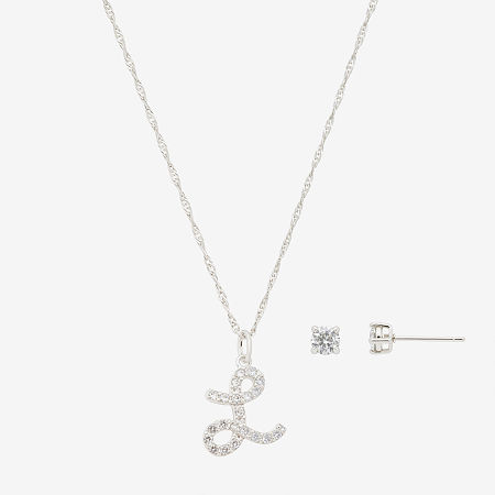 Click here for Sparkle Allure Initial Womens Cubic Zirconia Pure... prices