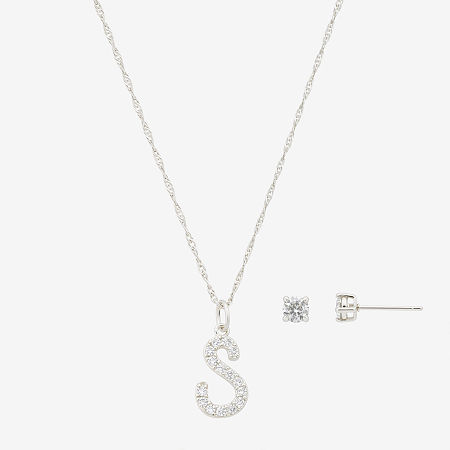 Click here for Sparkle Allure Initial Womens Cubic Zirconia Pure... prices