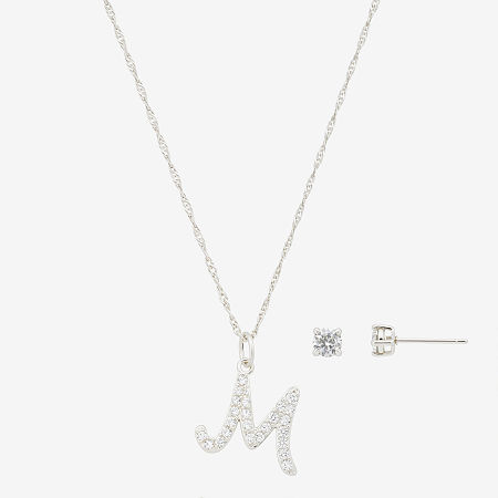 Click here for Sparkle Allure Initial Womens Cubic Zirconia Pure... prices