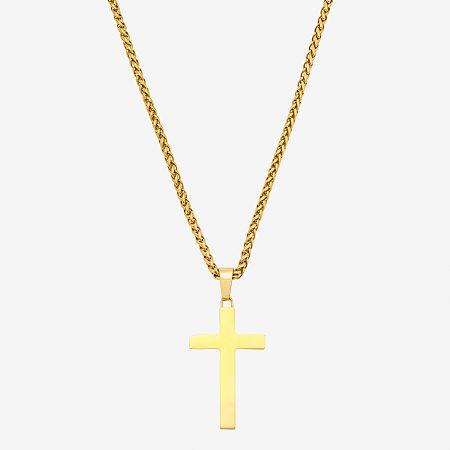 Click here for J.P. Army Mens Stainless Steel Cross 24 Inch Penda... prices