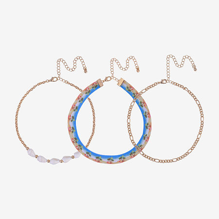 Click here for Arizona Unisex 3-pc. Necklace Set  One Size  Multi... prices