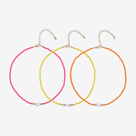 Click here for Arizona Unisex 3-pc. Necklace Set  One Size  Multi... prices