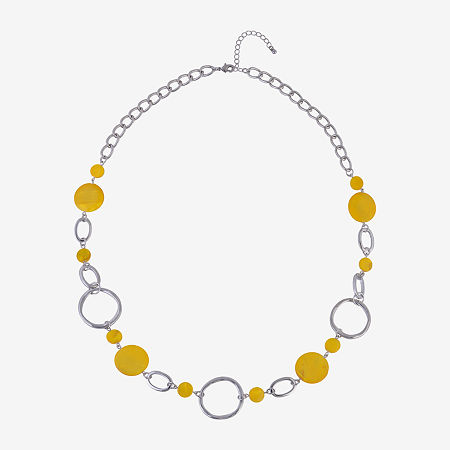 Click here for Mixit Womens 32 Inch Link Necklace  One Size  Yell... prices