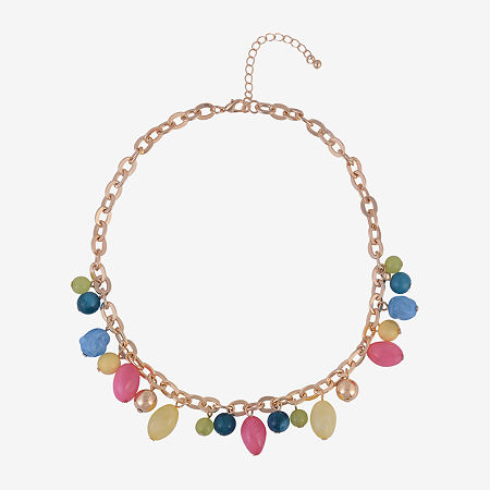 Click here for Mixit Womens 16 Inch Beaded Necklace  One Size  Mu... prices