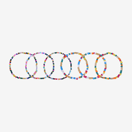 Click here for Mixit Womens 6-pc. Bracelet Set  One Size  Multipl... prices